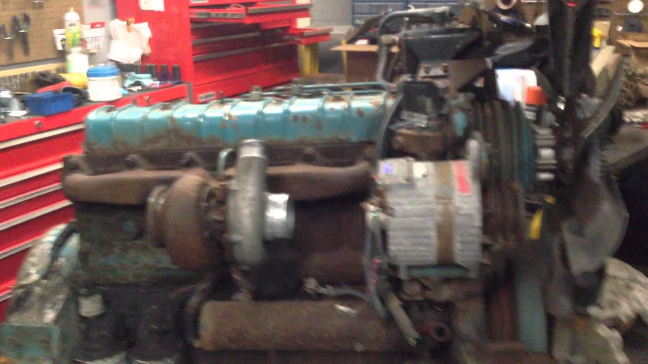 DTA360 Start on Engine Stand - YouTube