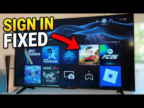 How To Fix Forza Horizon 5 Sign In Needed PS5