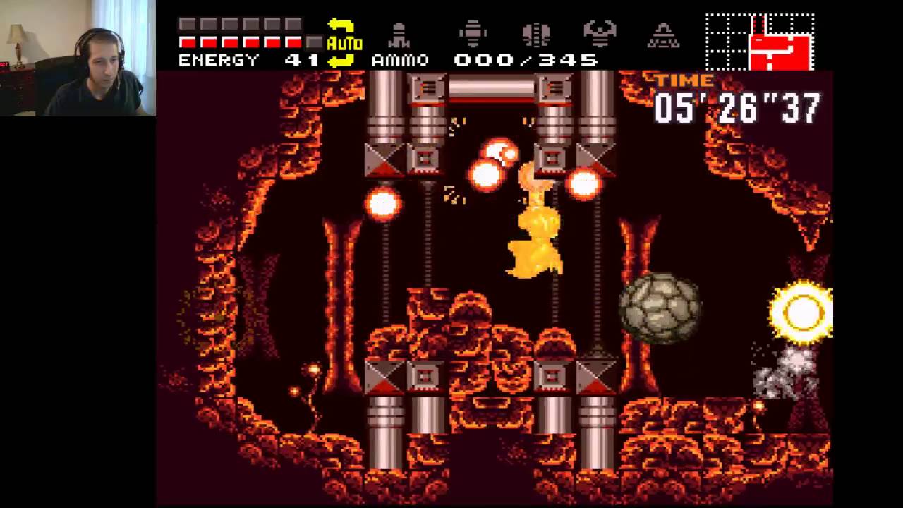 Hyper Metroid: Final Boss + Massive Escape - YouTube