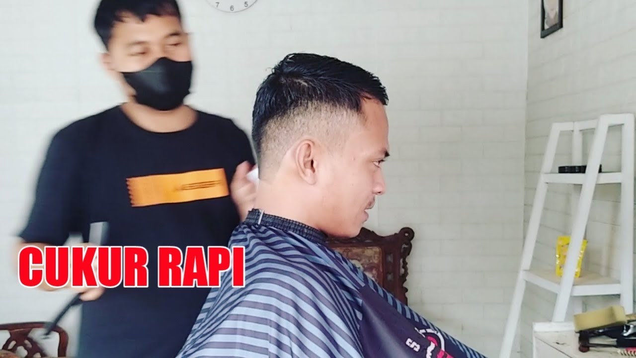 Cukur rambut rapi keren - YouTube