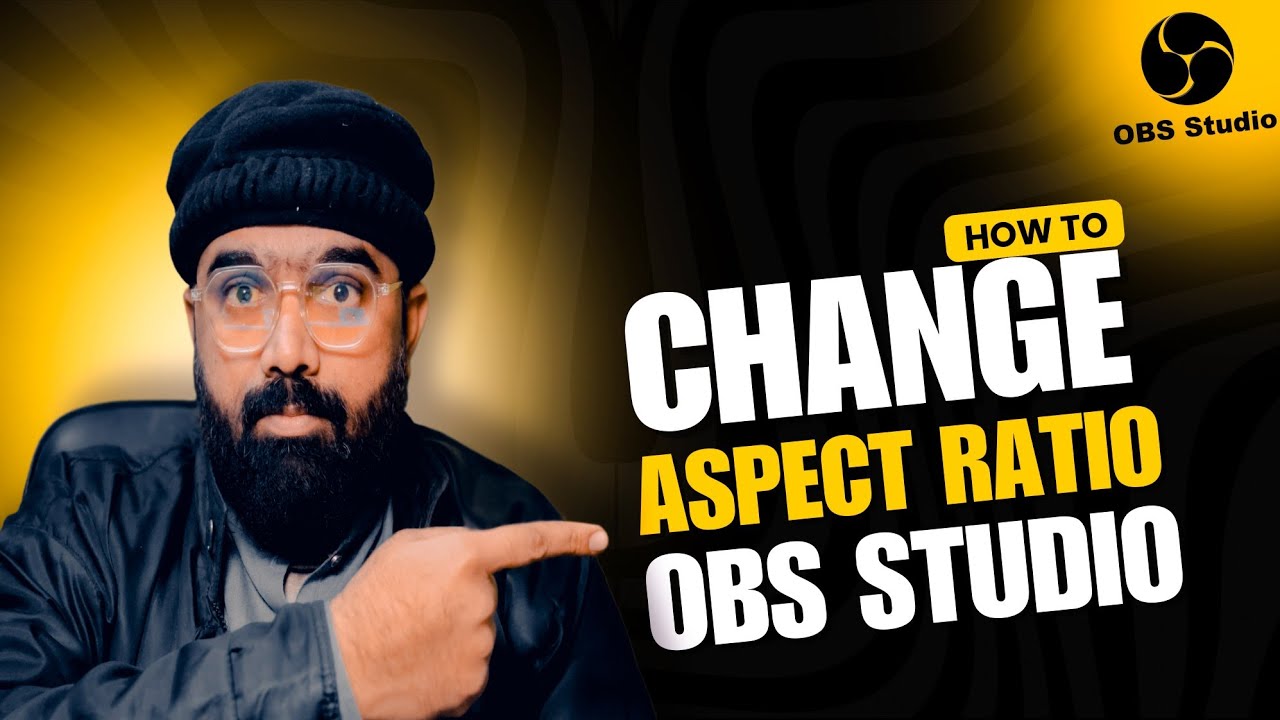 How to change Aspect ratio In OBS Studio - YouTube