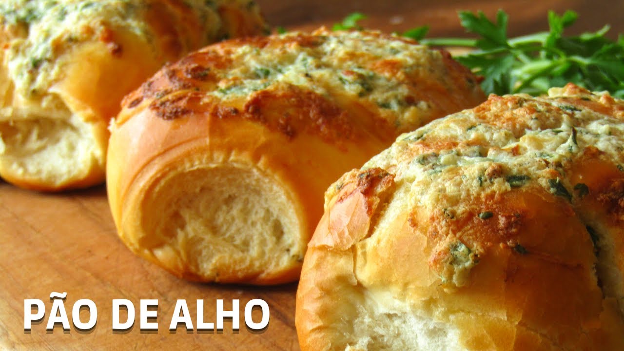 Receita Fácil de Pão de Alho Feito no Forno - YouTube