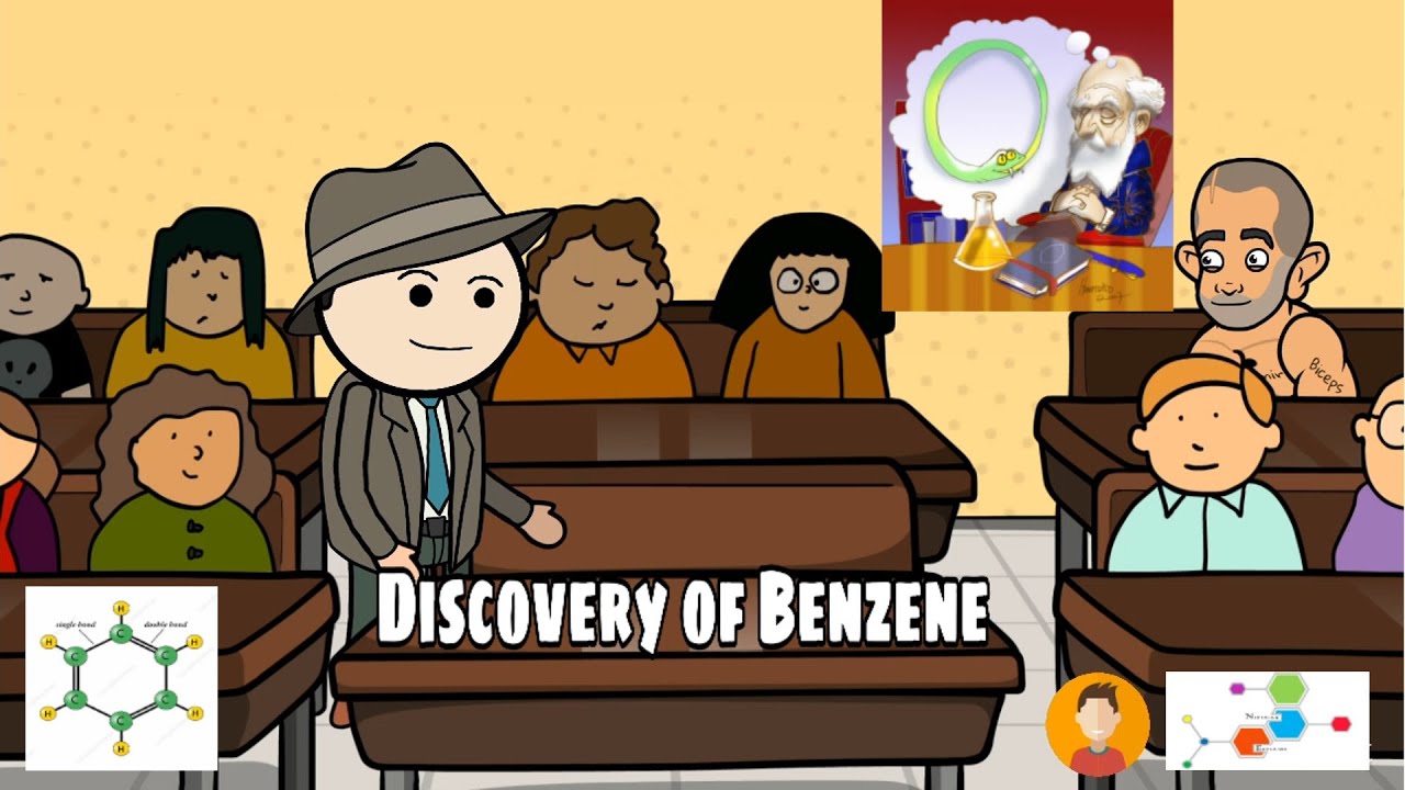 Discovery of benzene | Kekule's structure | Animation - YouTube