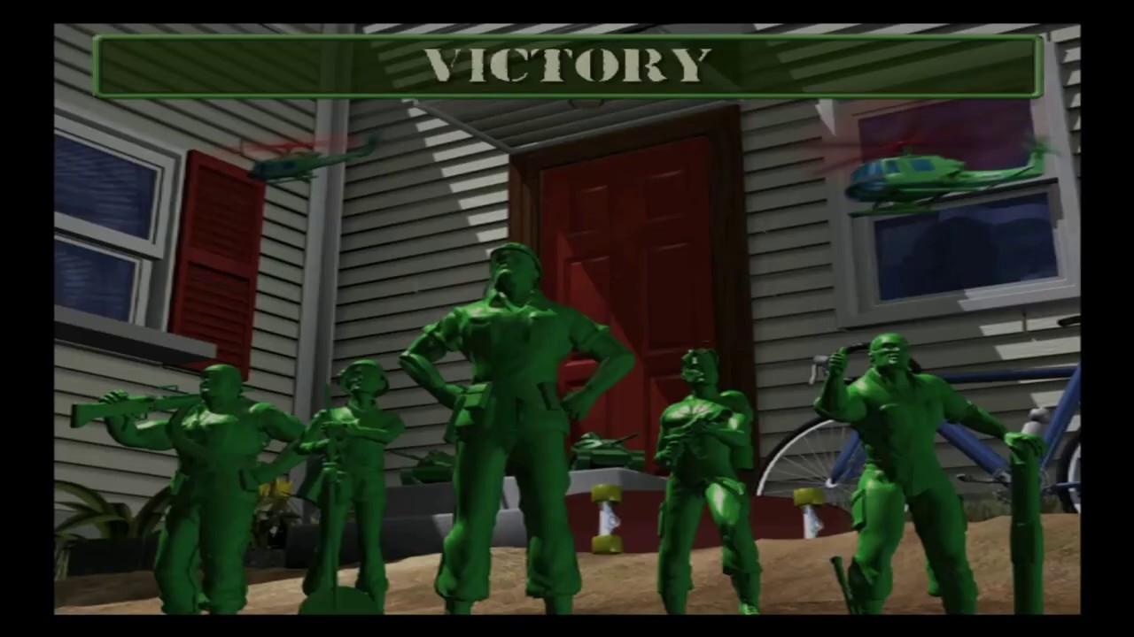 Army Men Rts Real Time Strategy 2002 Main Menu Intro For Nintendo 7899