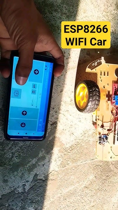 esp8266 12e Wi-Fi control robot car #arduino #esp32 ESP #Wi-Fi #robot #reels #shorts #viral # ...