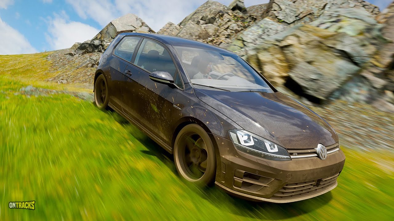 FORZA HORIZON 4 VOLKSWAGEN GOLF R OFF ROAD TEST - YouTube