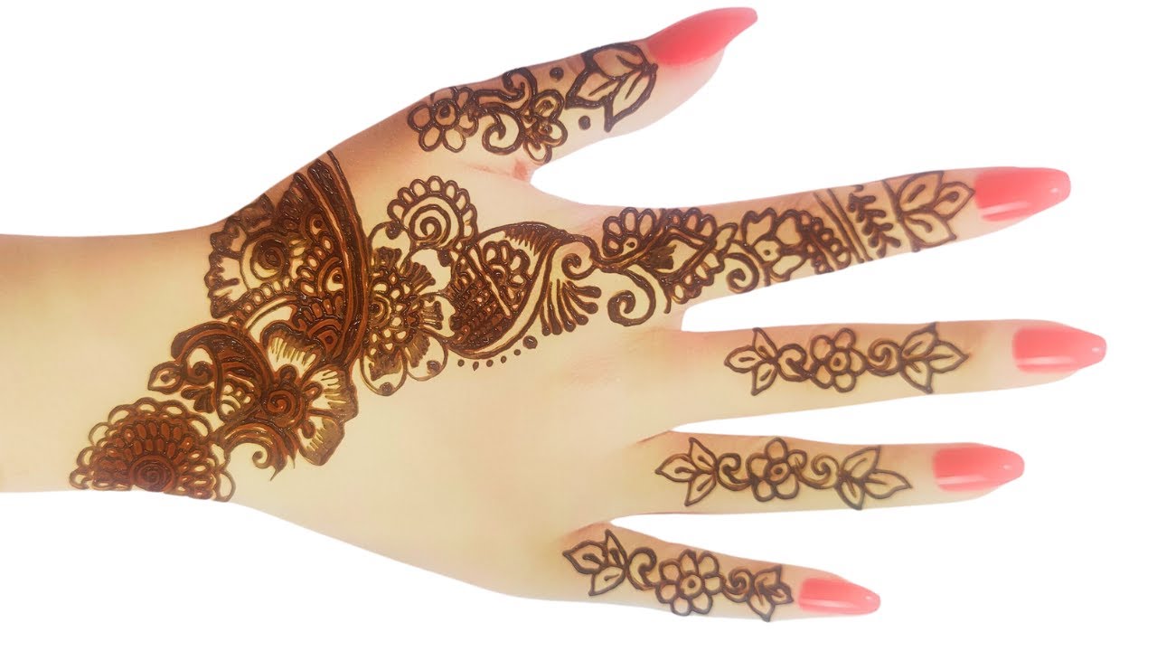 Attractive Mehndi Design | Nice Mehndi Design | Cute Mehndi Design ...