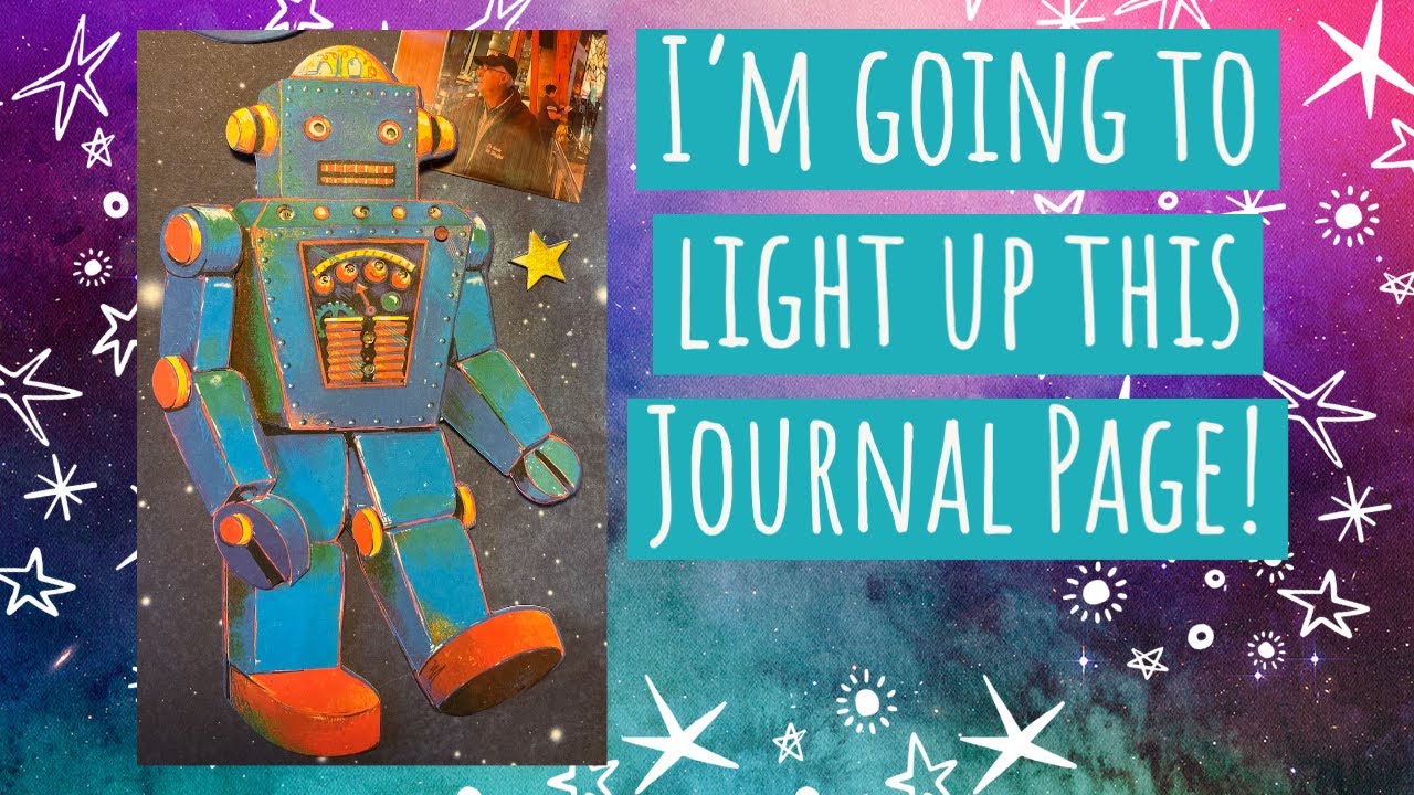 Come Journal with Me! I'm going to light up this journal page! # ...