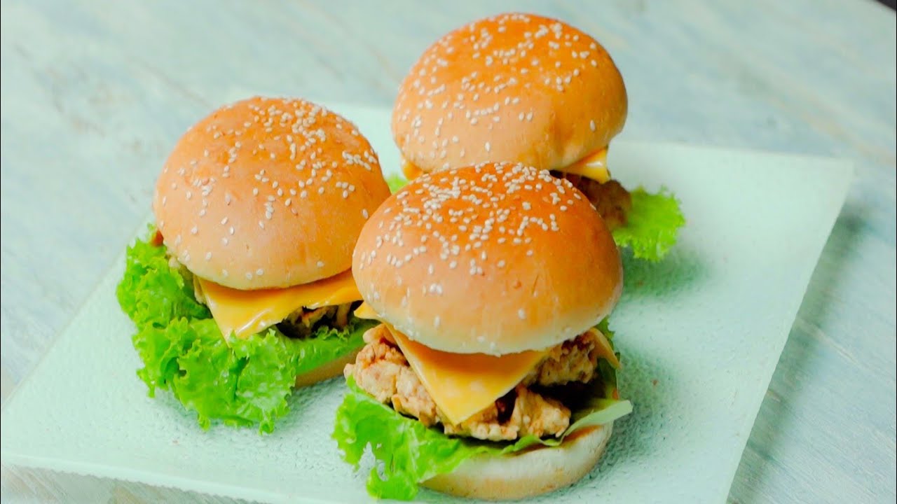 Crispy Fish Burger Recipe ll 😋👌ll food king mirch masala 🔥 - YouTube
