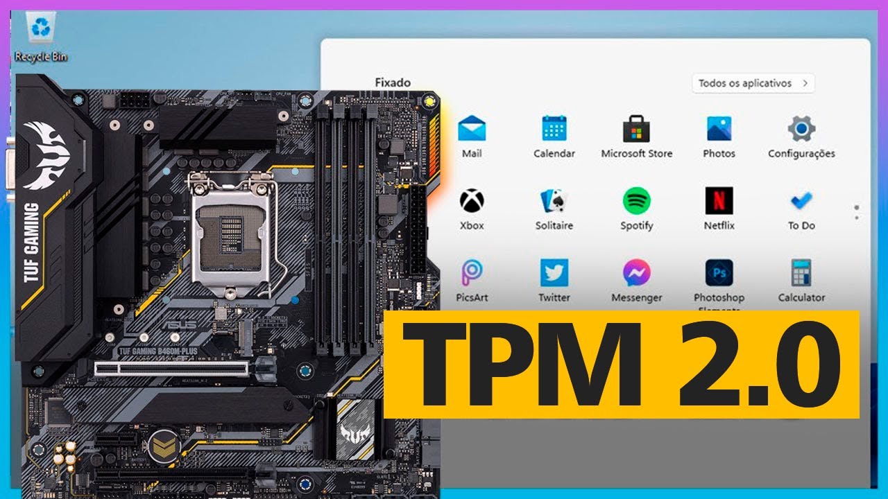 🚀 Como ATIVAR o TPM 2.0 na BIOS ASUS para Instalar o Windows 11 ou 10 ...