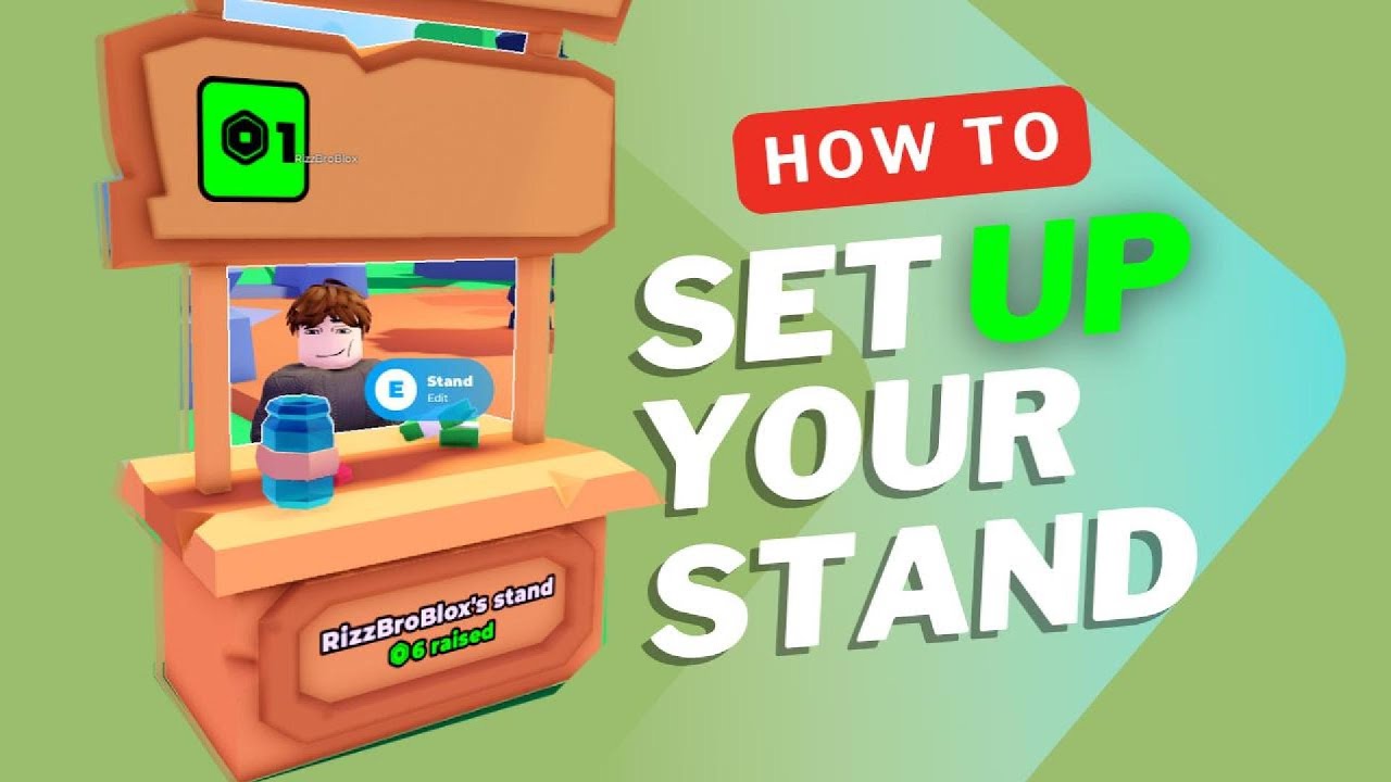 How To Make A Stand In Pls Donate - Full Guide - YouTube