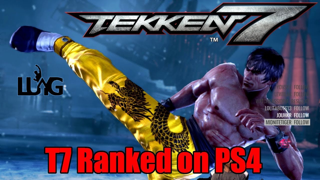 Tekken 7 Ranked on PS4 with Reduced Input Lag! - YouTube