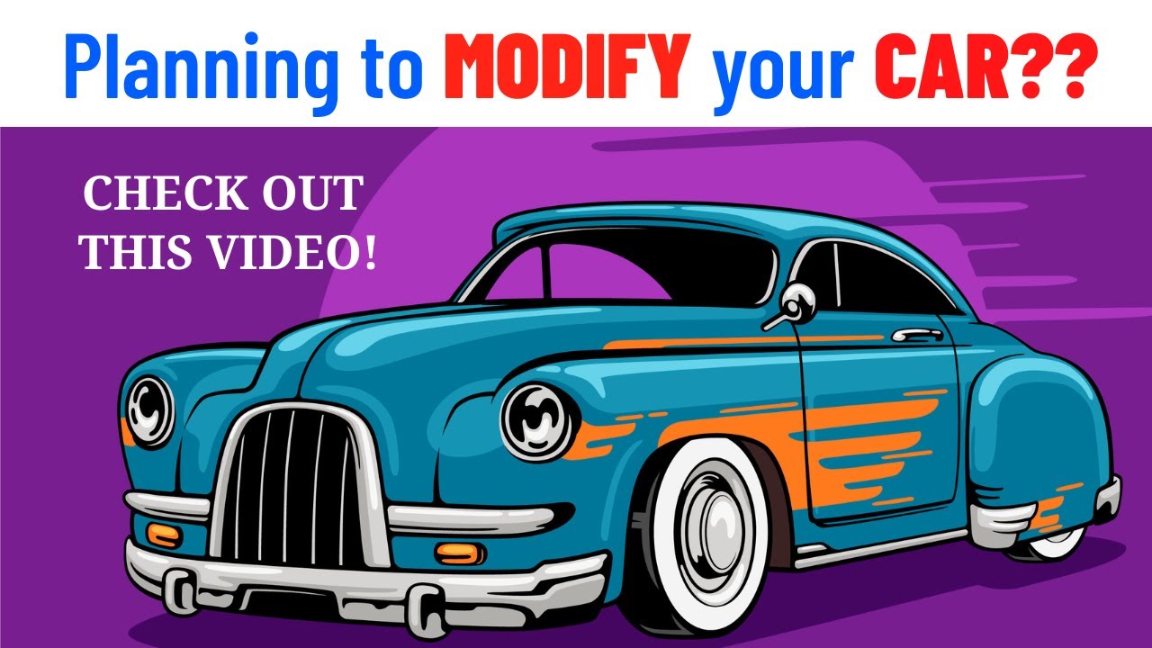Car Modifications that are Permitted in India | this video has it all ...