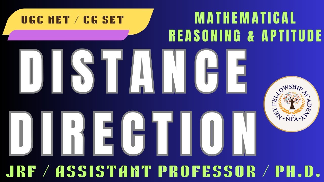 Distance and Direction |Mathematical Reasoning and Aptitude | Teaching ...