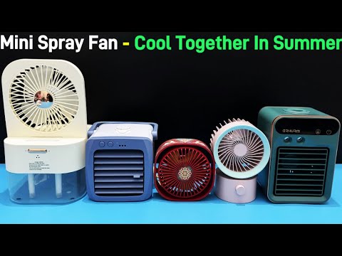 Mini Spray Fan - Cool Together In Summer ， Various appearance designs ...