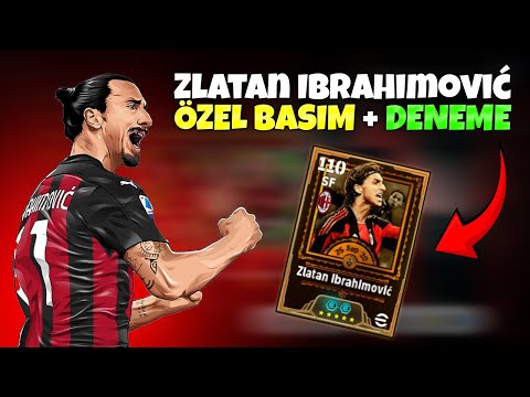 110 Zlatan İbrahimoviç Özel Basım ve Deneme 🔥 eFootball 2026 Mobile