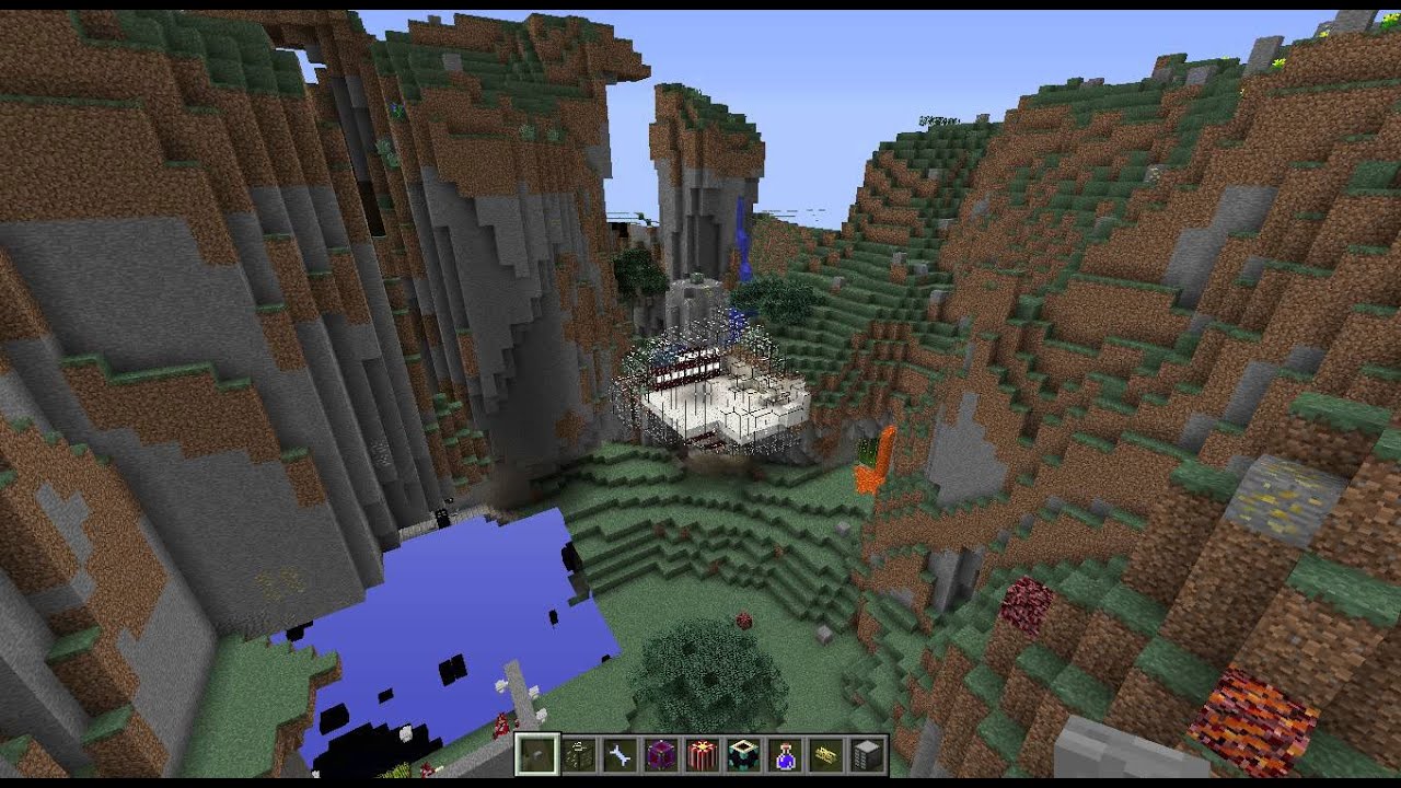 Epic Build Minecraft Map - YouTube