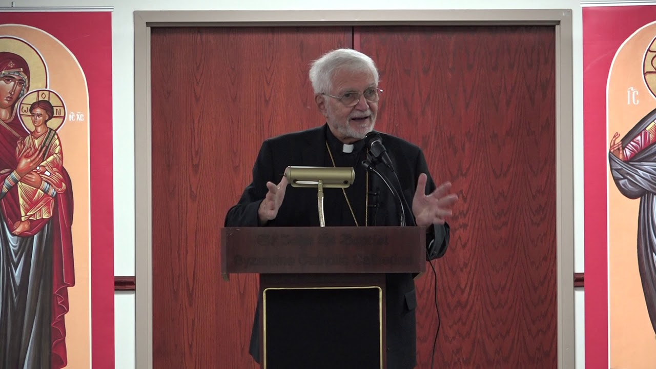 Most Rev. Nicholas J. Samra, Eparchial Bishop of Newton - Part 1 - YouTube