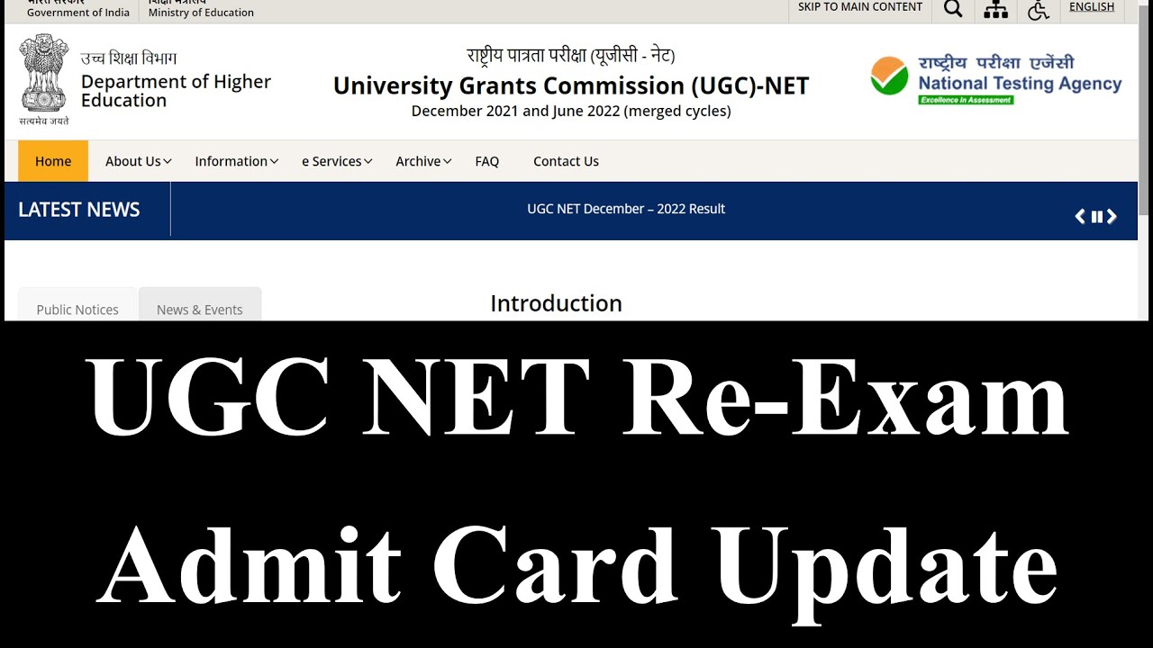 UGC NET Admit Card 2024 | UGC NET June Exam 2024 | UGC NET Dec Exam ...