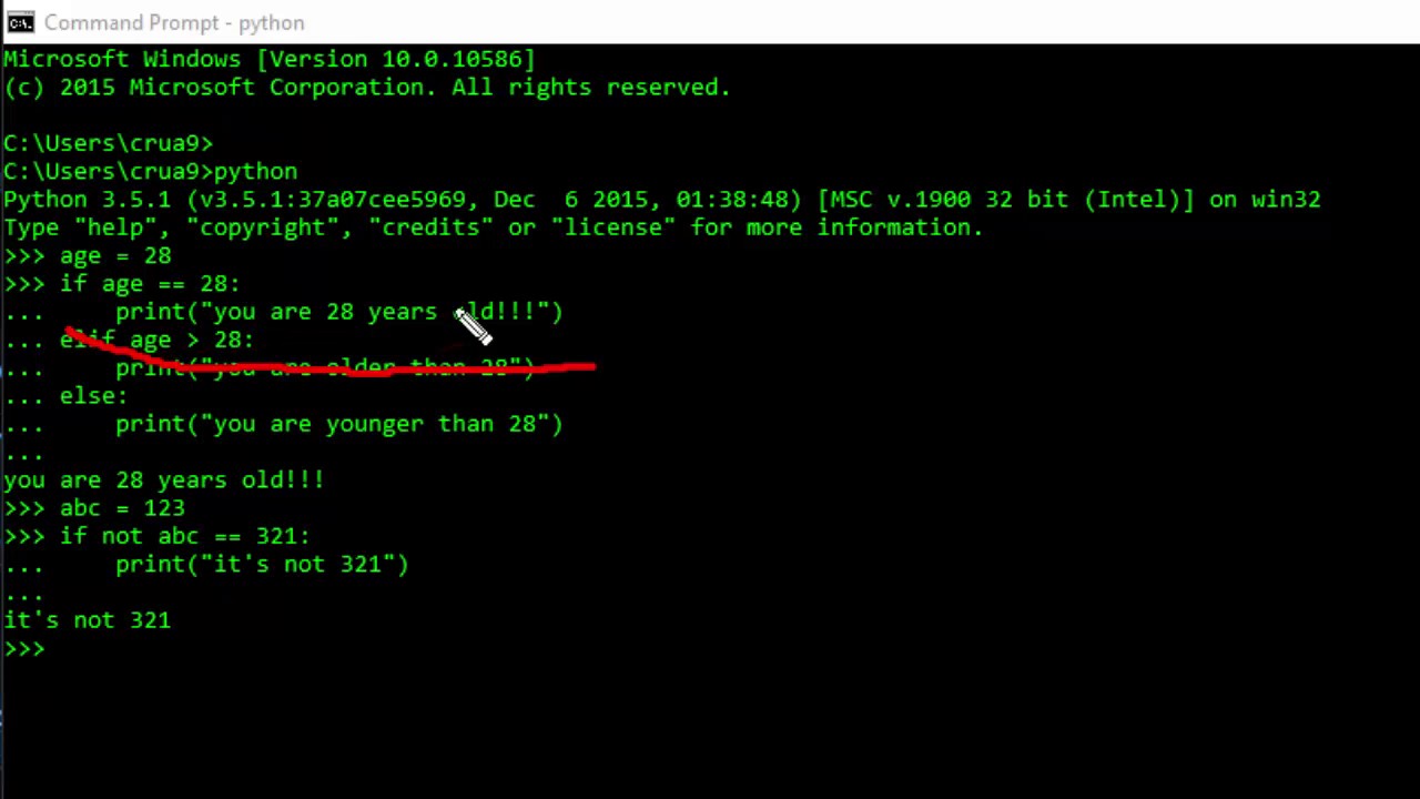 Python If Else YouTube python-if-else-youtube
