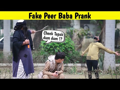 Fake Peer Baba Prank ||😂Epic Reactions || @sharikshah