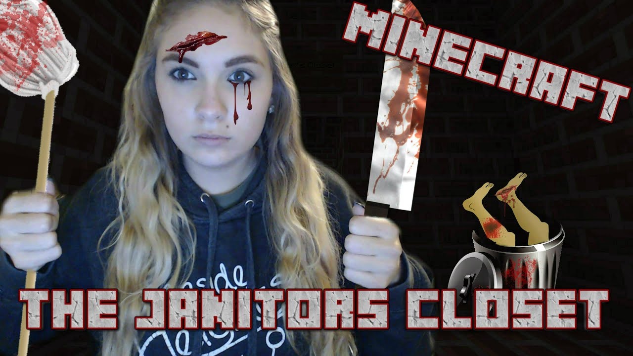 Minecraft: THE JANITOR'S CLOSET HORROR/ADVENTURE MAP PLAYTHROUGH - YouTube