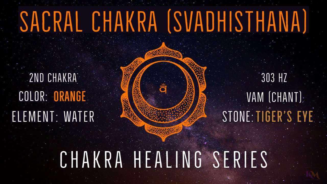 Sacral Chakra Activation: 🏵 VAM Chant, 303 Hz, Chakra Healing, Enhance ...
