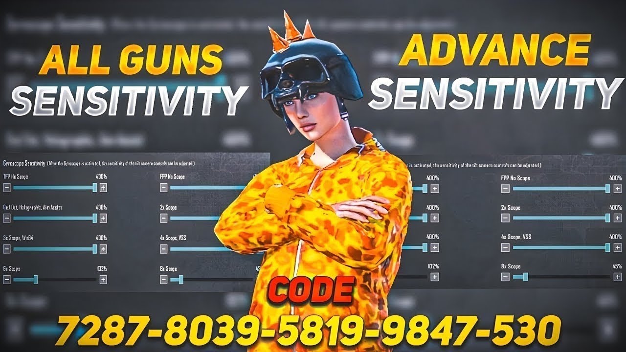NEW UPDATE 3.5 !!🔥BEST SENSITIVITY CODE+CONTROL SETTINGS | PUBG MOBILE ...