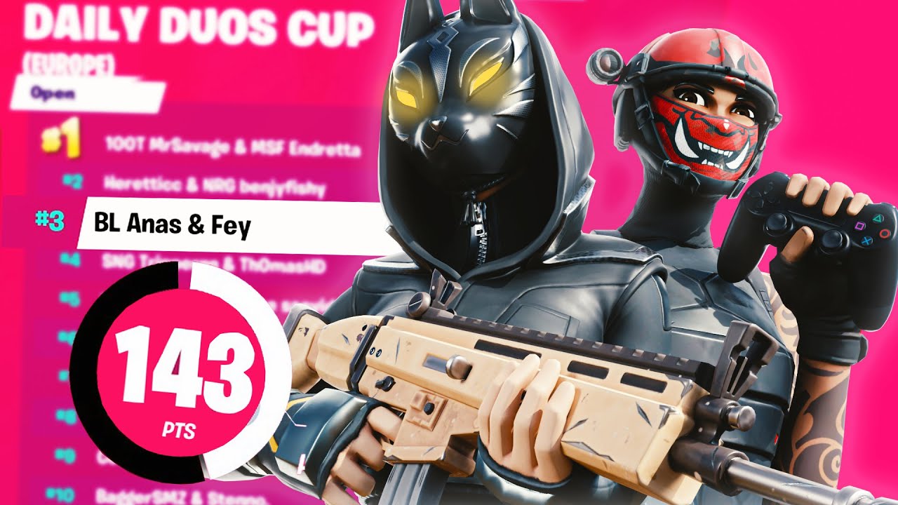 3rd place in Duo Cash Cup with *NEW CONTROLLER DUO* | Anas - YouTube