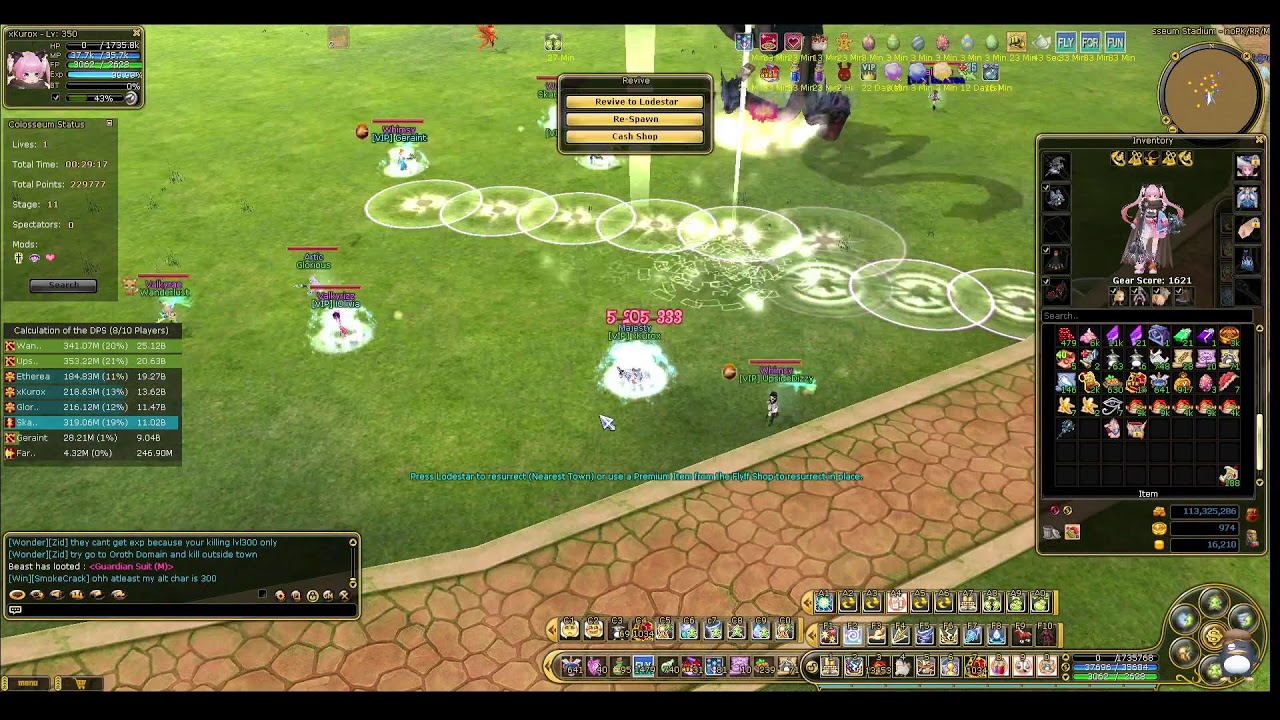 Insanity Flyff - Legend Colosseum Revenge [Arca POV] - YouTube