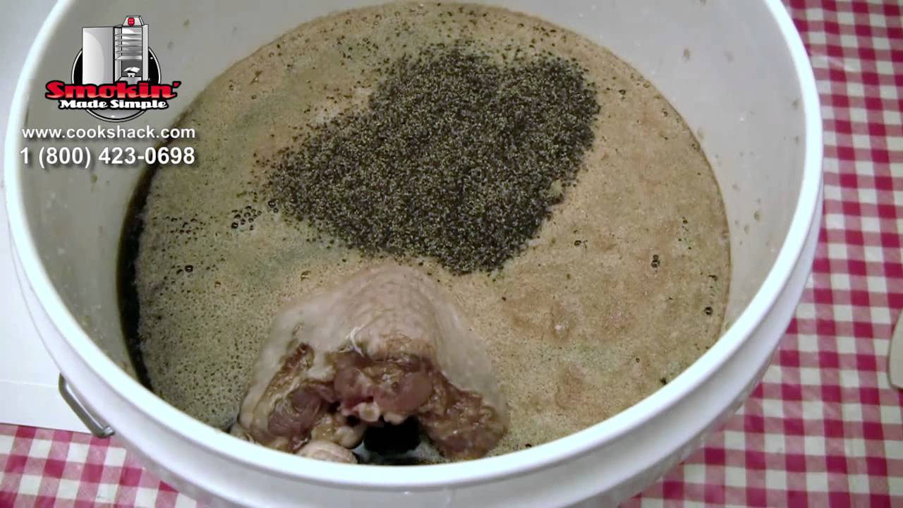 AmeriQue- Root Beer Turkey Brine by Cookshack - YouTube