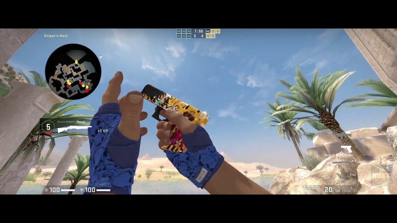 Hand Wraps COBALT SKULLS | GOAT Showcase CS:GO SKINS [ULTRAWIDE] - YouTube
