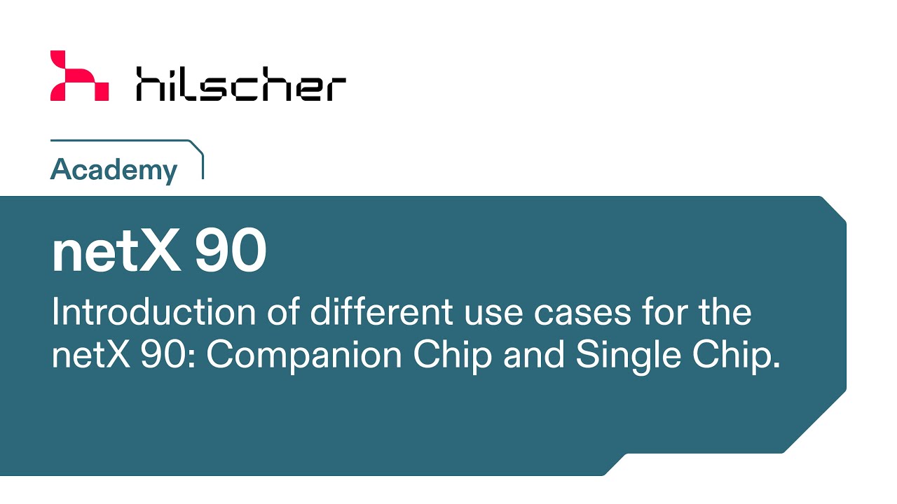 netX 90 Tutorial - Companion Chip - YouTube