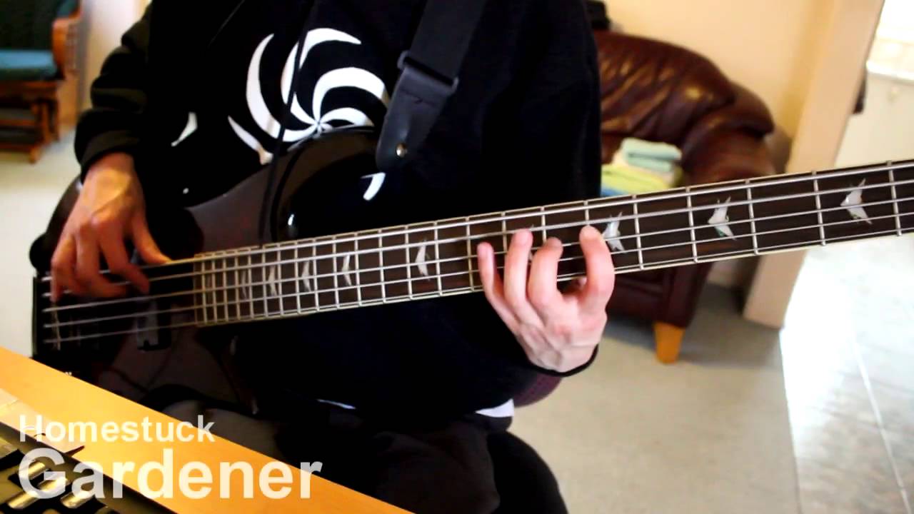 Homestuck - Gardener (Full) (2 Basses Cover) +Tabs - YouTube