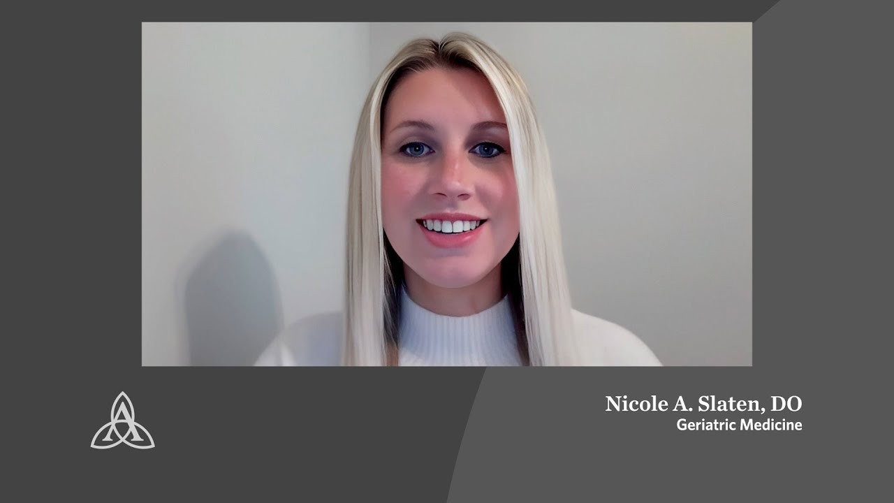 Nicole A. Slaten, DO, Geriatric Medicine | Ascension Indiana - YouTube
