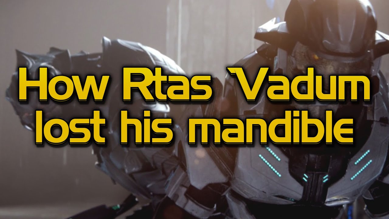 How Rtas 'Vadum lost his mandible and became 'Half-Jaw' - YouTube