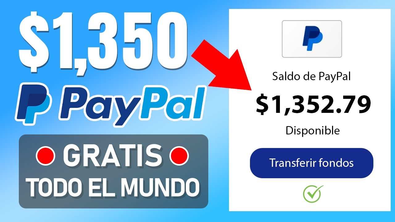 Gana Dinero a PayPal GRATIS $20 Cada 5 Minutos!! Ganar dinero por internet - YouTube