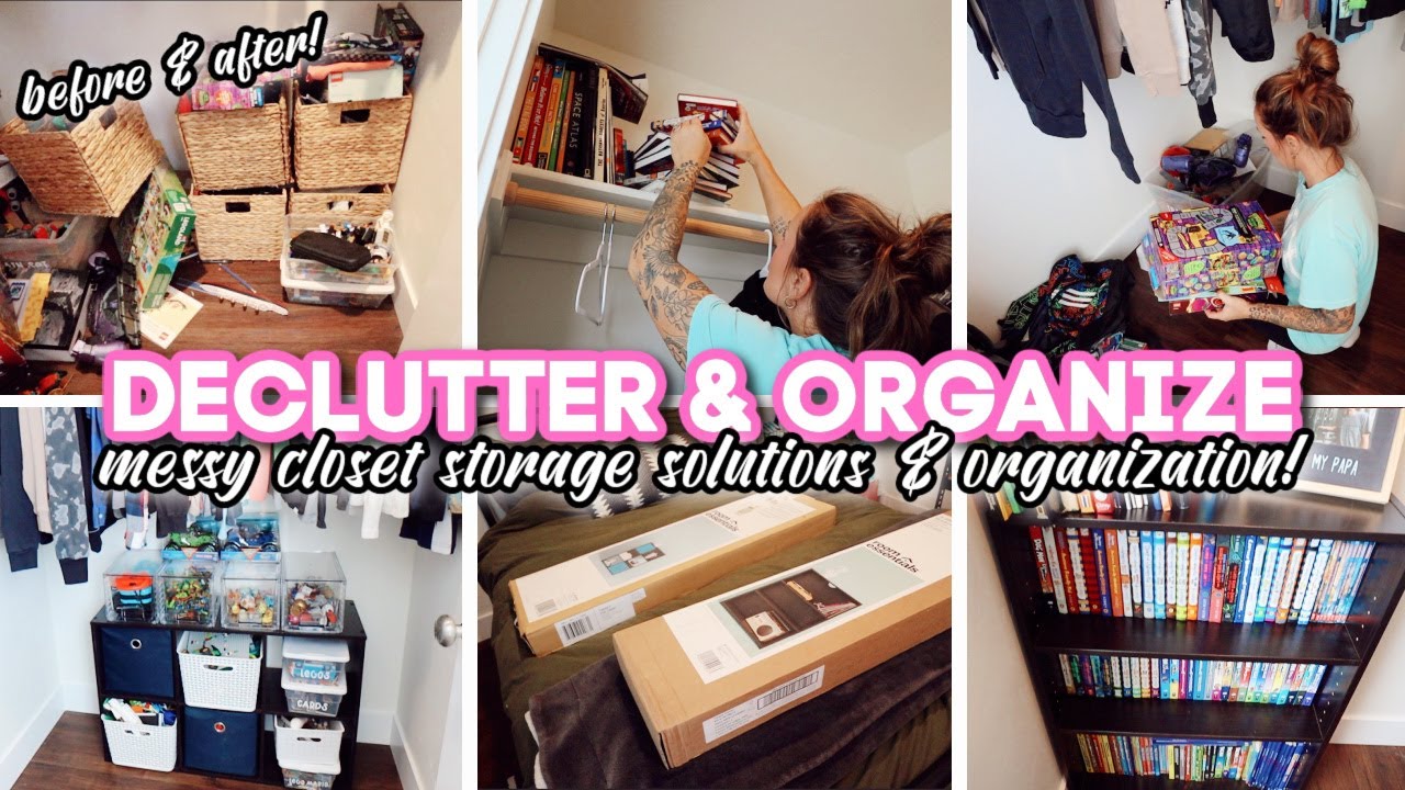 Overstuffed Closet Storage