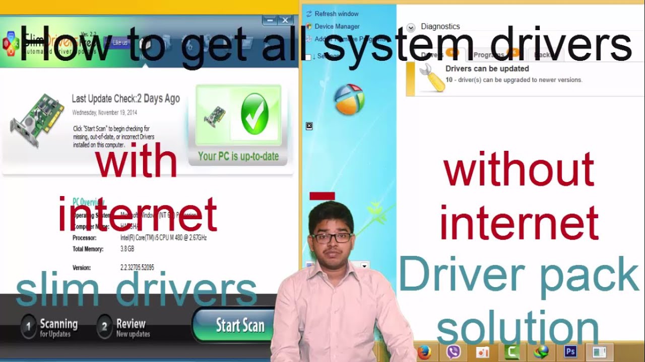 How To Install Or Update Drivers In One Click - YouTube
