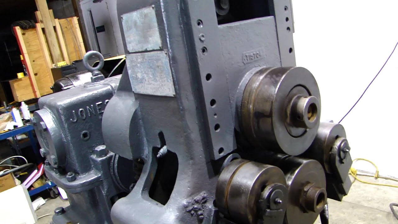 Buffalo bending roll pyramid plate tube roll former bender machine w ...