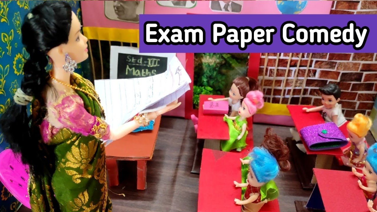 School Exam paper Comedies || mini school exam paper comedy || manish ...