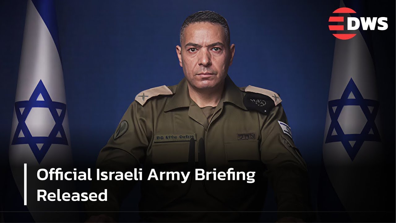 FULL PRESSER: Israeli Army Spokesperson Delivers Official Update | DWS ...