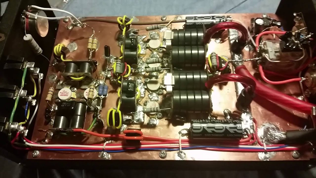 Xforce TNT 💣 2x4 Class C Amp Repair & Output Test - YouTube