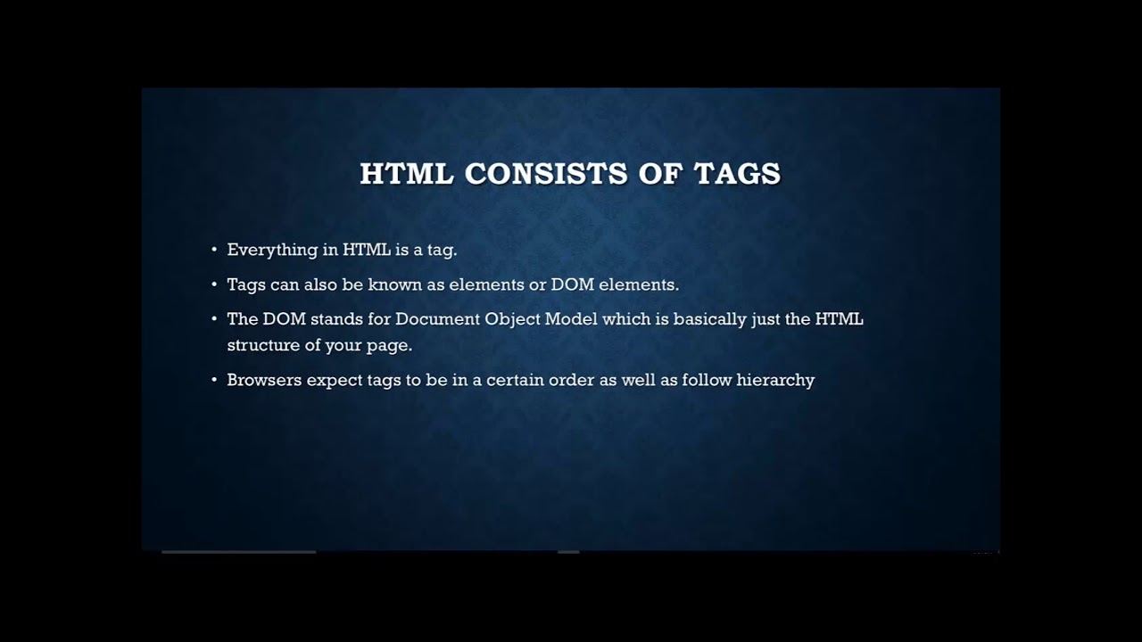 Html Intro Youtube