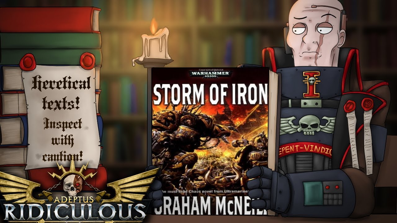 STORM OF IRON | Warhammer 40k Book Club - YouTube