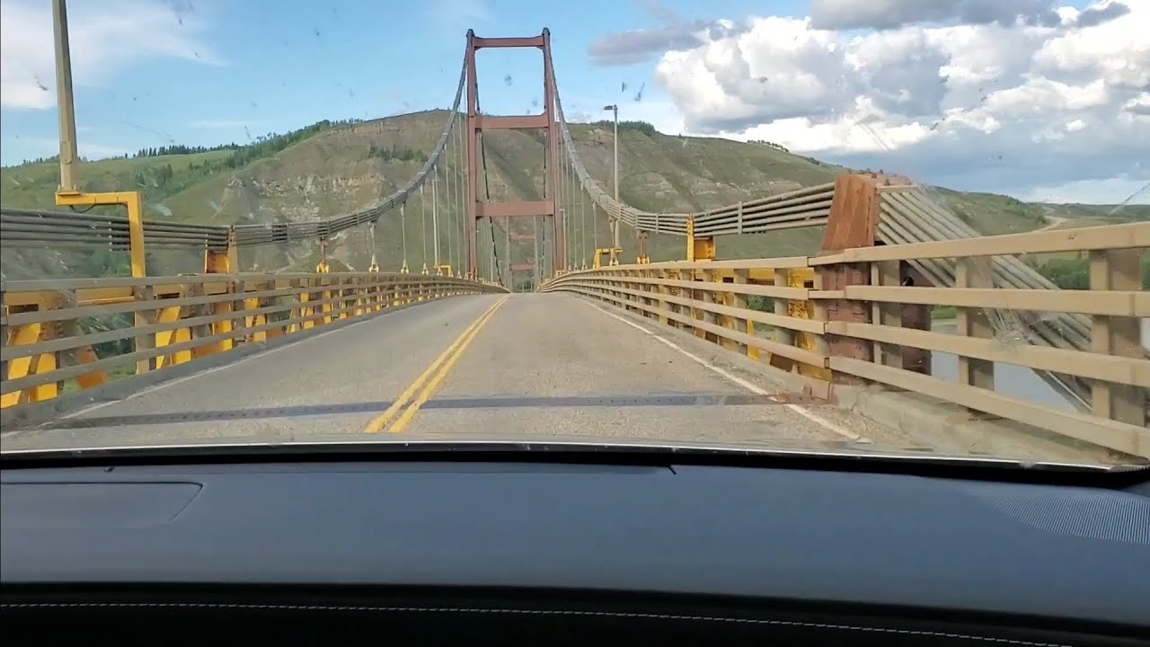 Dunvegan Bridge in Alberta 🤗 - YouTube