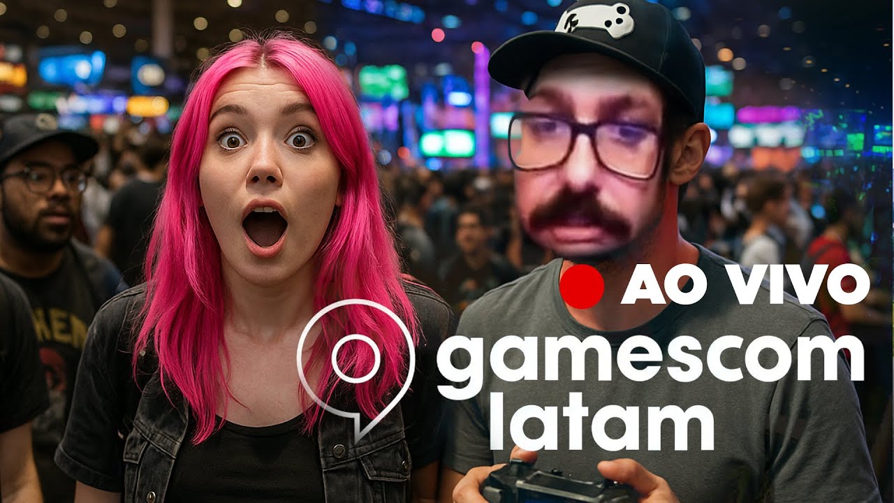 🎮 [IRL] GAMESCOM Latam Brasil 🇧🇷 AO VIVO da GAMESCOM! @ivdmaluco na @gamescom - YouTube