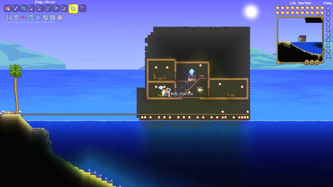 How to get mermaid armor set - Terraria 1.4 - YouTube