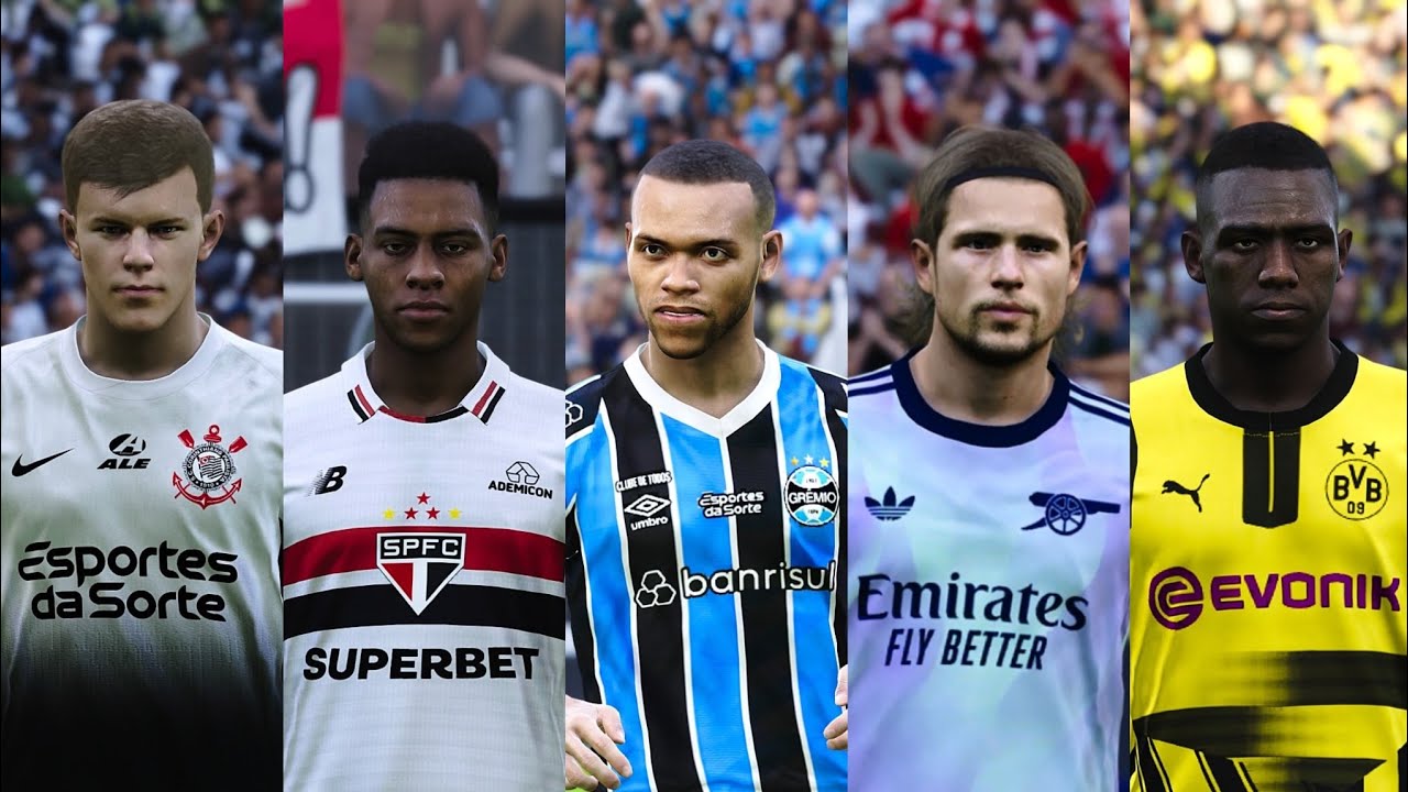 Option File PES 2021 PS4/PS5/PC 100% Atualizado Temporada 2024/25 com ...