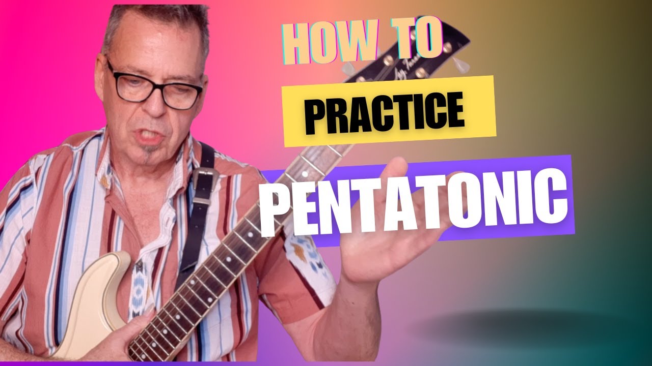 Practice Pentatonic Riffs Over Chord Changes - YouTube